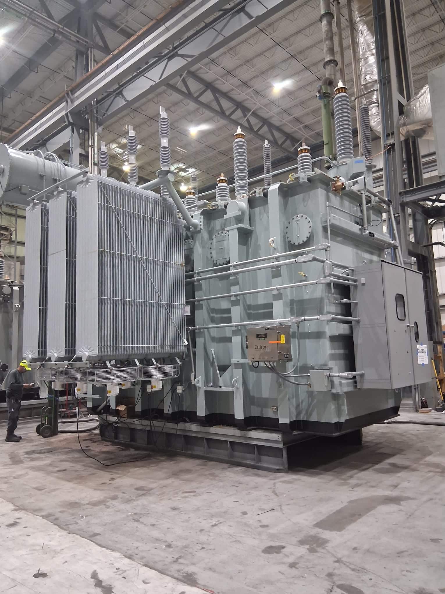 Data Center Power Distribution Deployment for Grid Stability